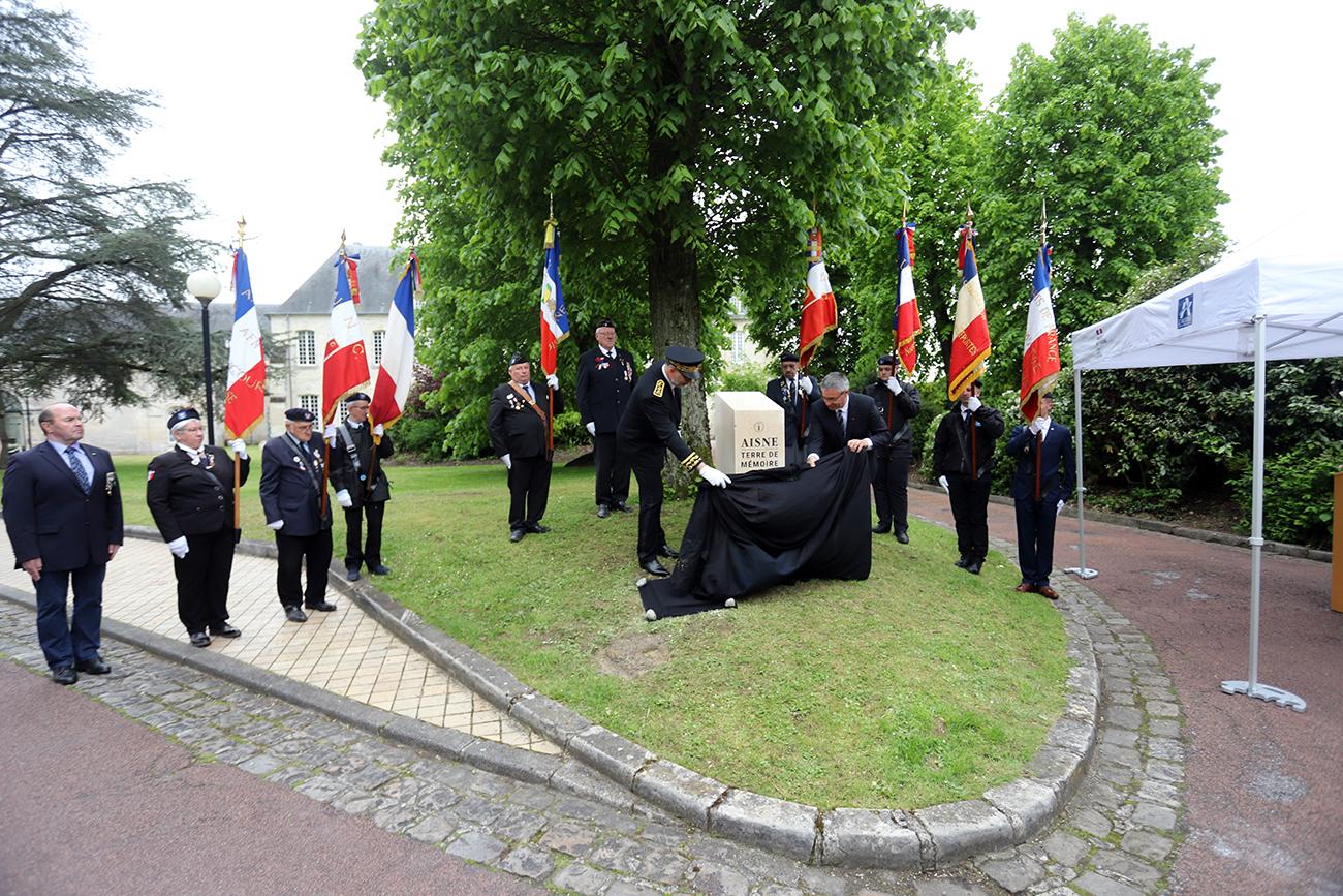 Aisne Terre de mémoire : la première borne mémorielle inaugurée ...