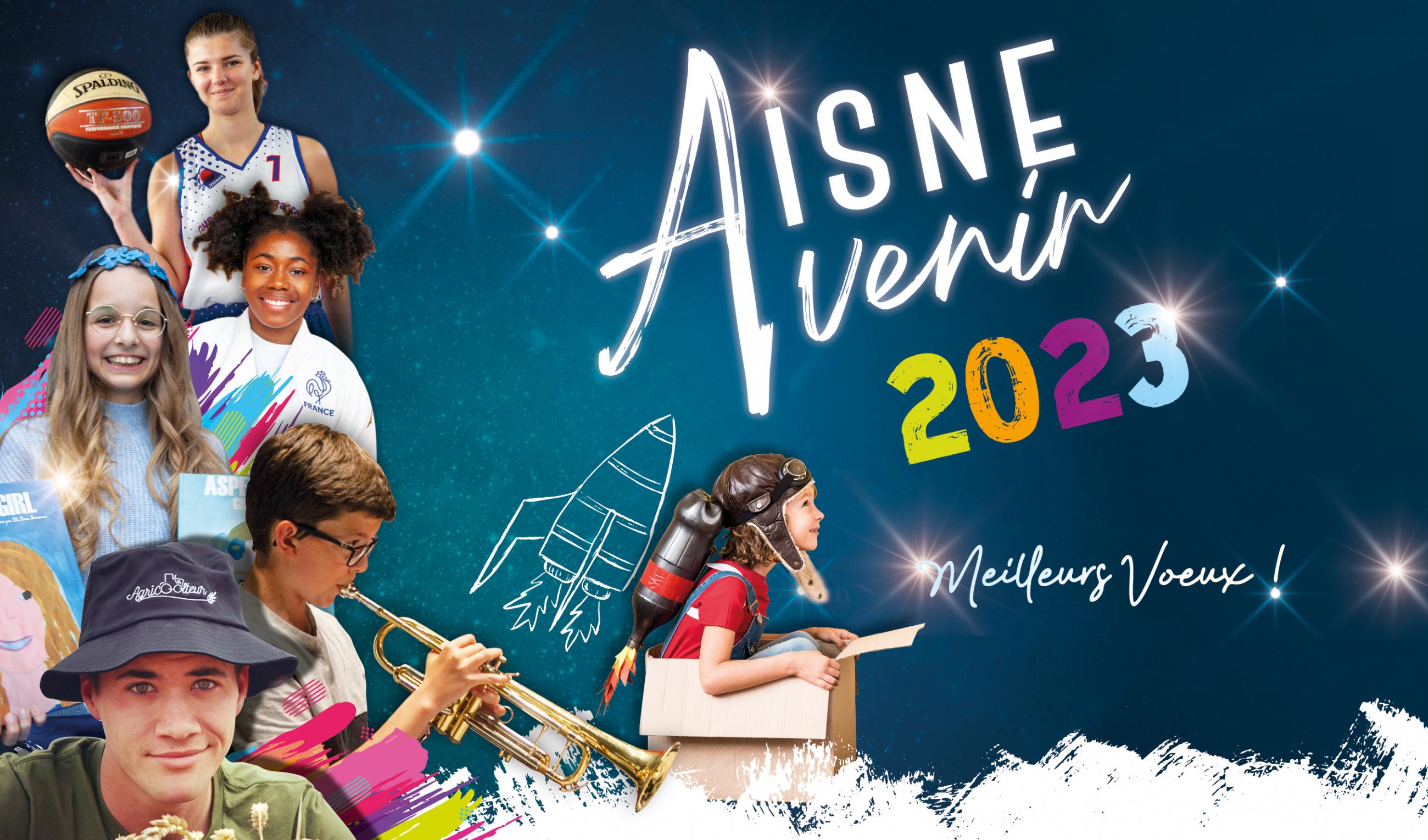 Meilleurs voeux 2023 | Conseil départemental de l'Aisne