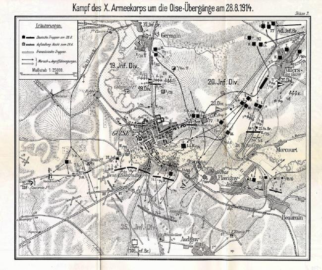 29 août 1914, la bataille de Guise | Conseil départemental de l'Aisne